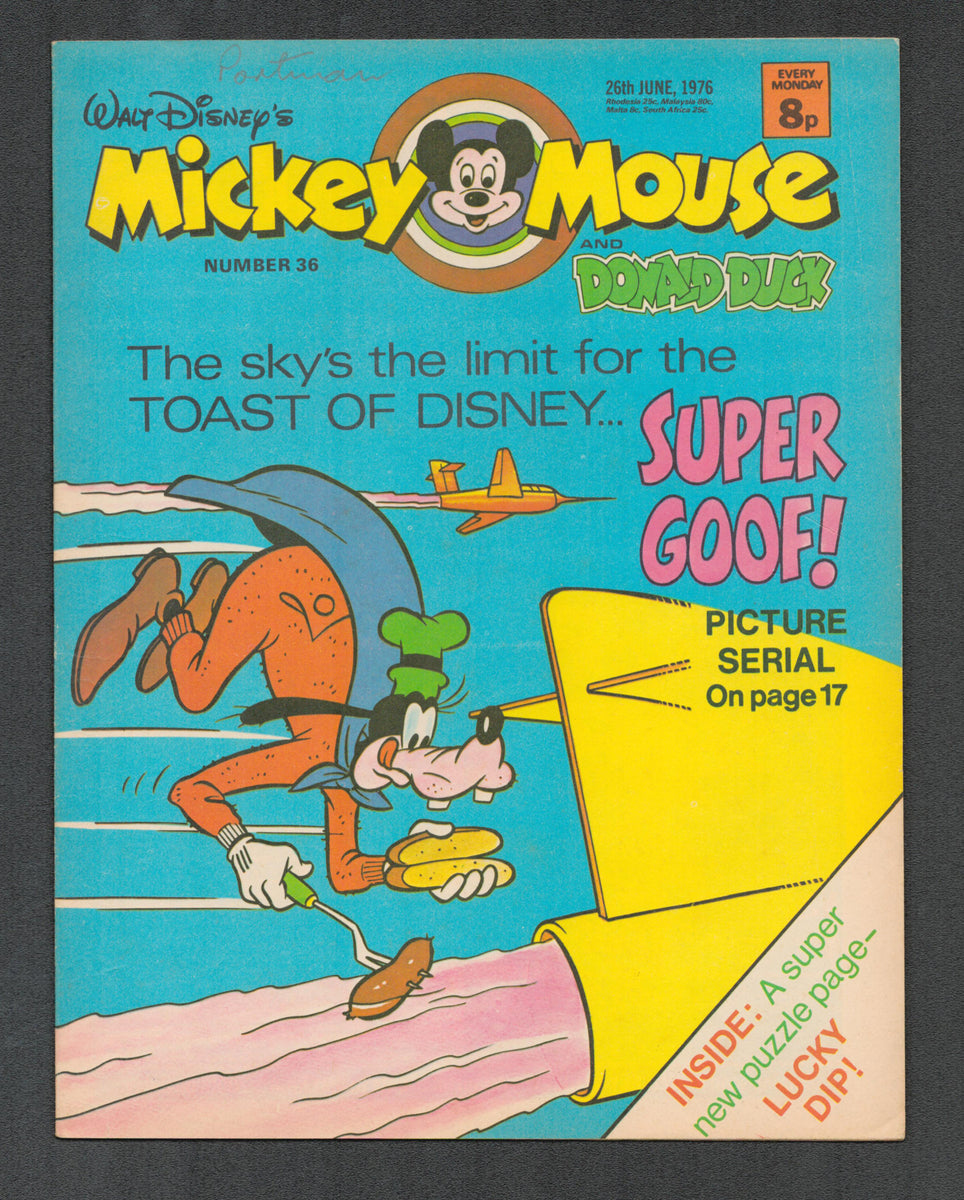 Mickey Mouse and Donald Duck No 36 June 16 1976 – Vintage Magazine Company