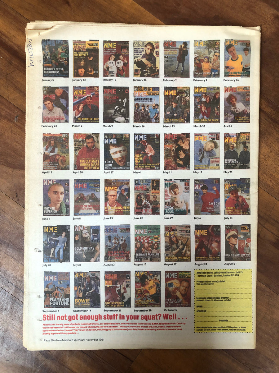 NME Nov 23 1991 – Vintage Magazine Company