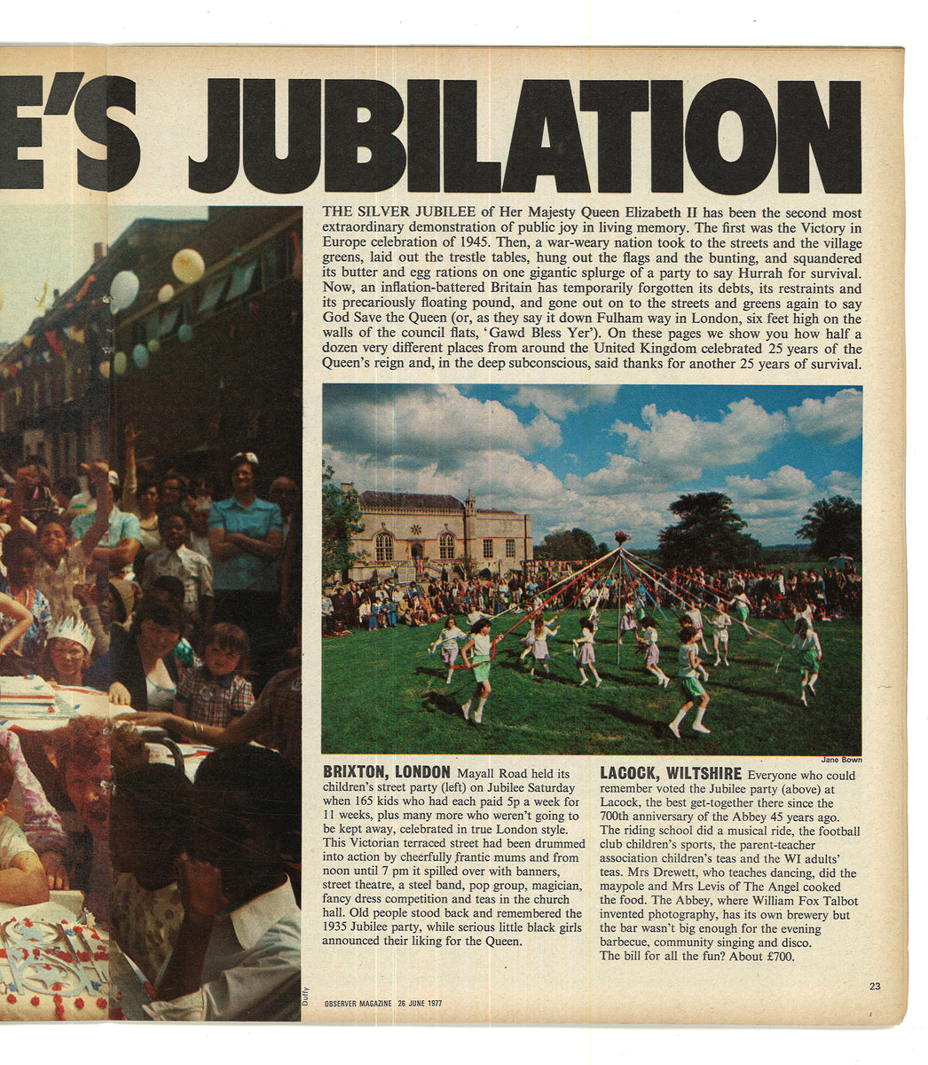 Observer June 26 1977 – Vintage Magazine Company