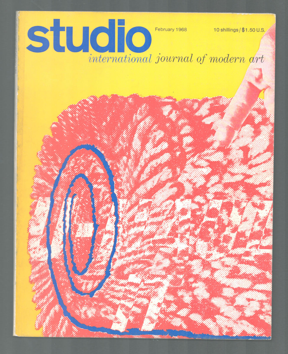 Studio International Feb 1968 – Vintage Magazine Company