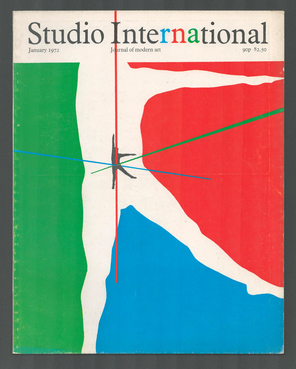 Studio International Jan 1972 – Vintage Magazine Company