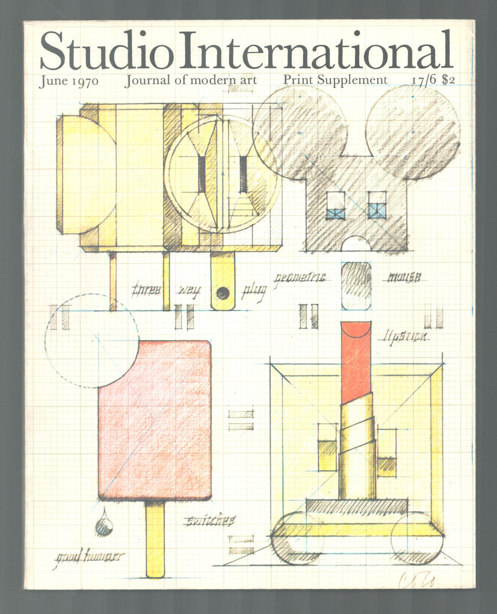 Studio International June 1970 – Vintage Magazine Company