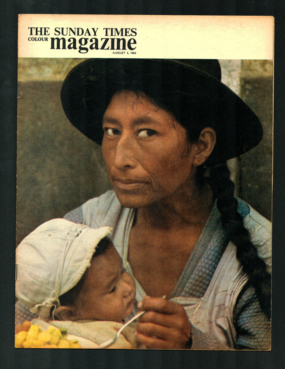 Sunday Times Magazine Aug 4 1963 – Vintage Magazine Company