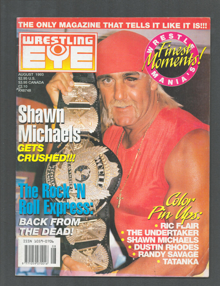 Wrestling Eye Aug 1993 – Vintage Magazine Company