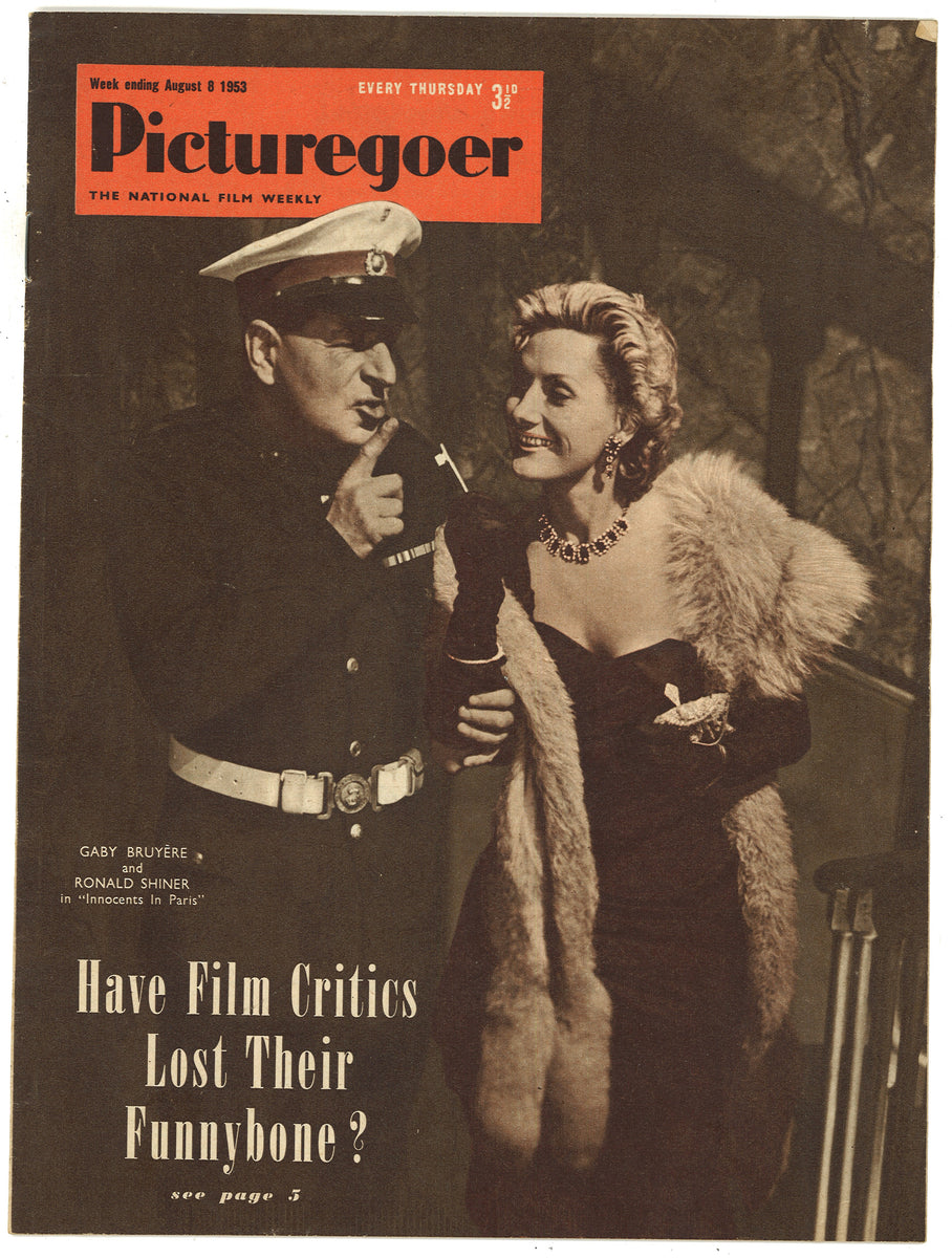 Picturegoer Aug 8 1953 – Vintage Magazine Company