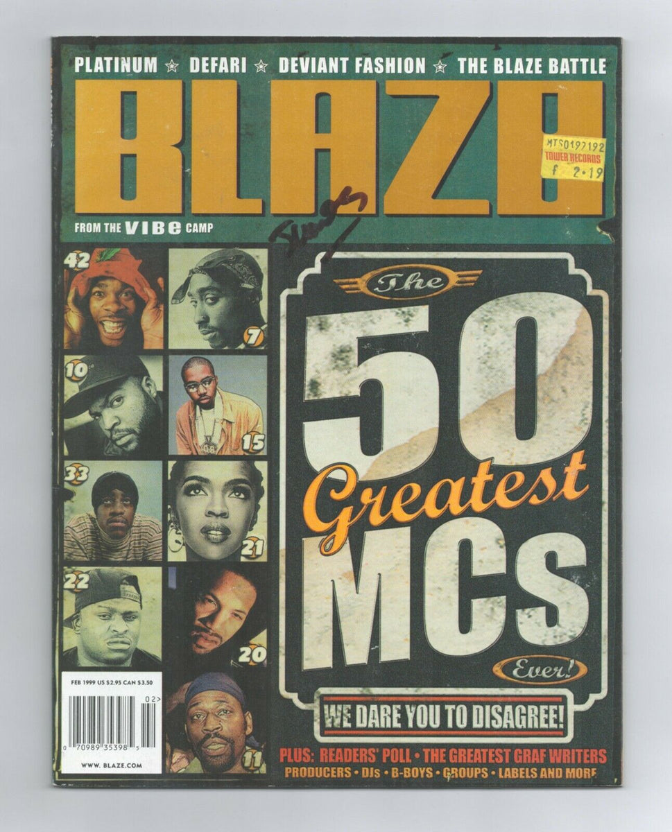 Blaze No 3 Feb 1999 – Vintage Magazine Company